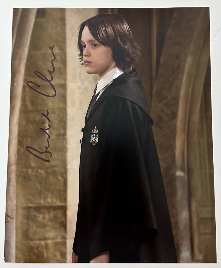 Benedict Clark aka Severus Snape original Autogramm auf 20x25 Harry ...