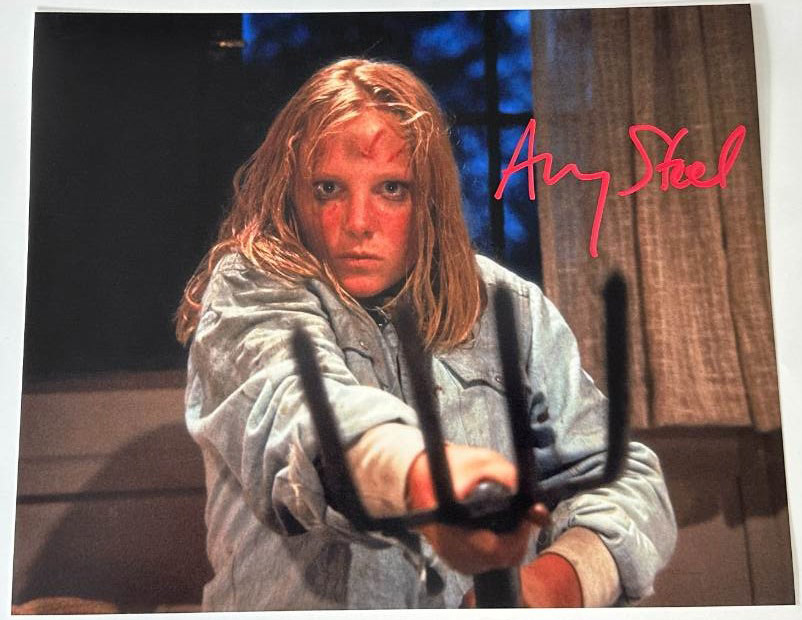 Amy Steel original autograph on 8x10 Friday the 13th photo | We Love ...