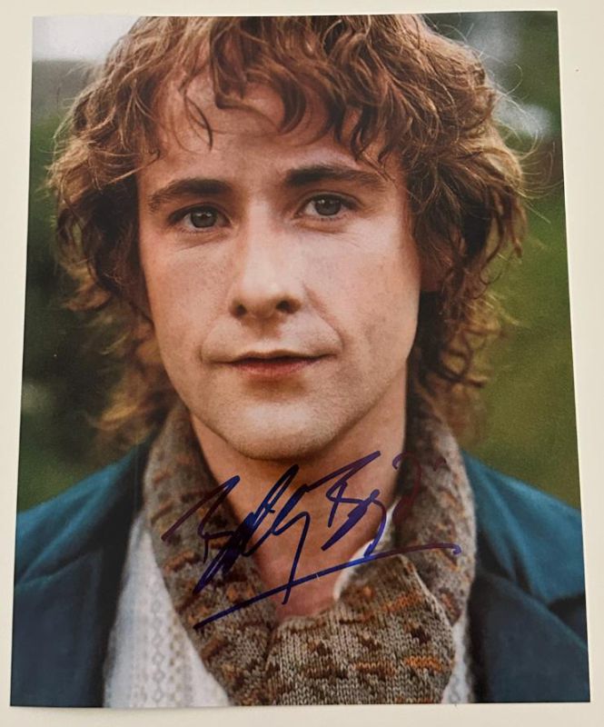Billy Boyd aka Pippin original autograph on 8x10 Lord of the Rings ...